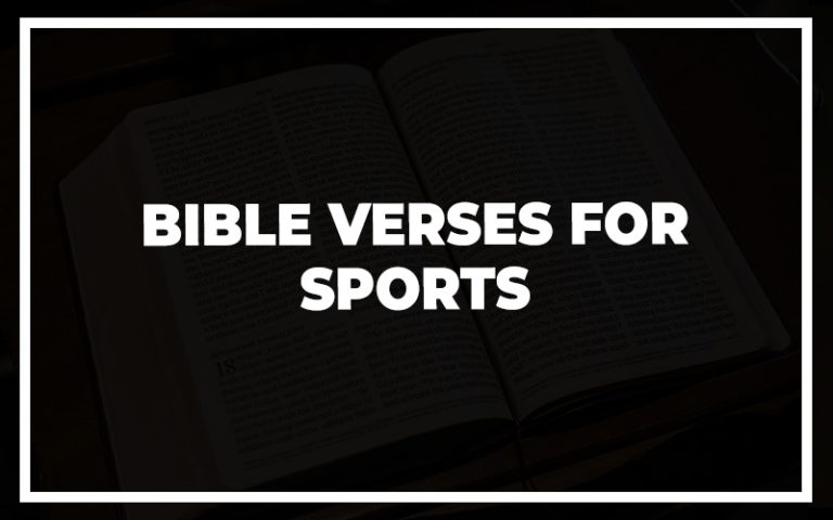 31 Bible Verses For Sports (with Related Verses) - bibleresolute.com