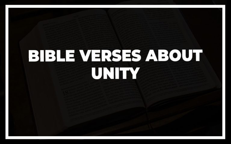 31 Bible Verses About Unity (with Related Verses) - bibleresolute.com