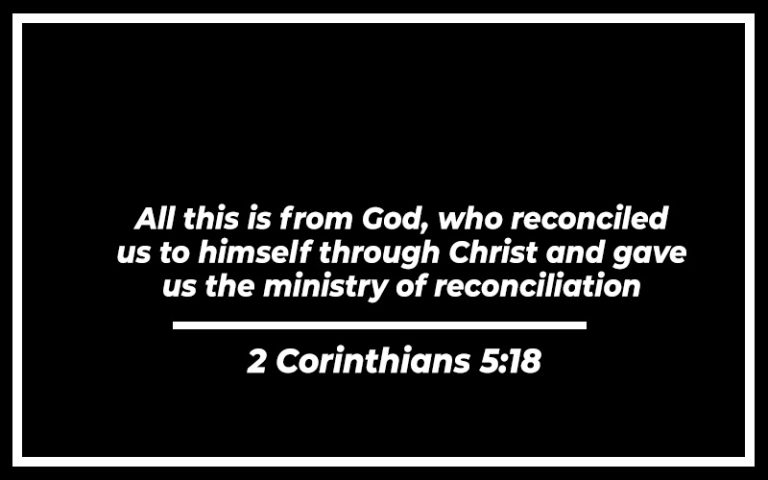 31 Bible Verses About Reconciliation (with Related Verses ...